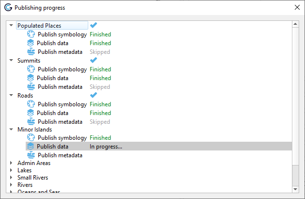 Quickstart Tutorial — GeoCat Bridge for QGIS 4.4.1 documentation